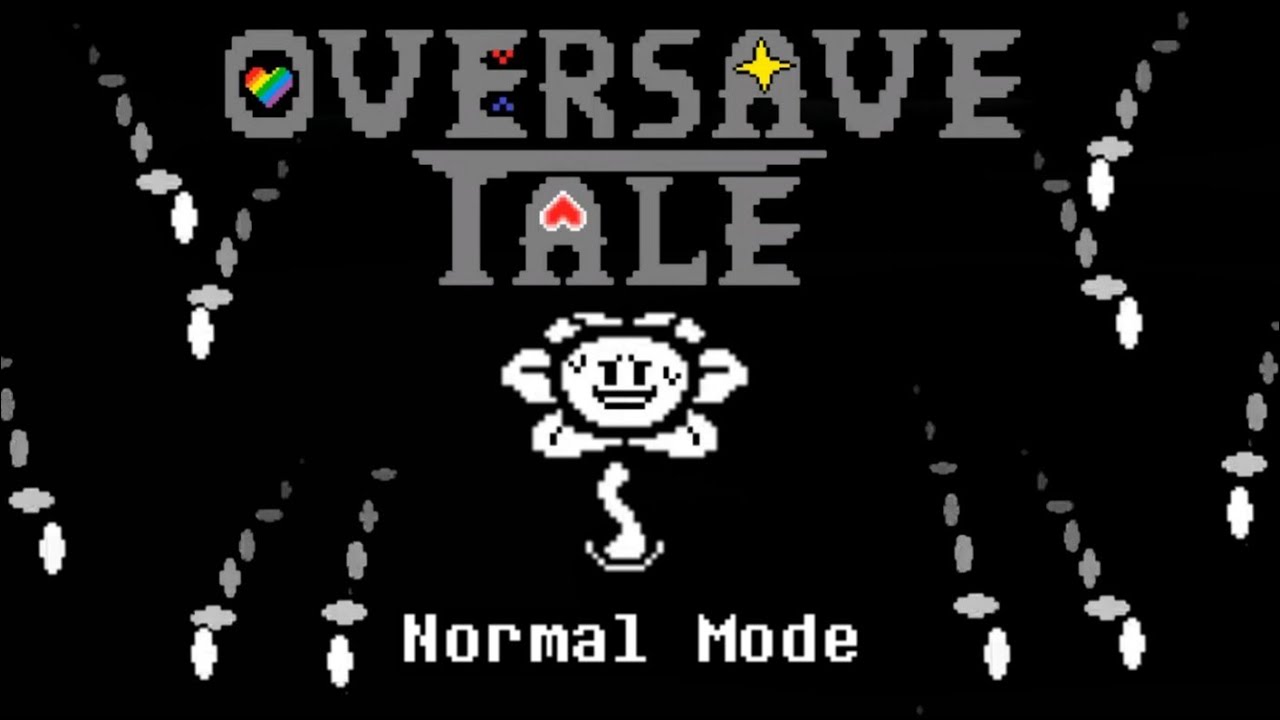 [언더테일 팬게임]오버세이브 테일 플라위 노말모드 OverSave Tale Flowey Normal mode - YouTube