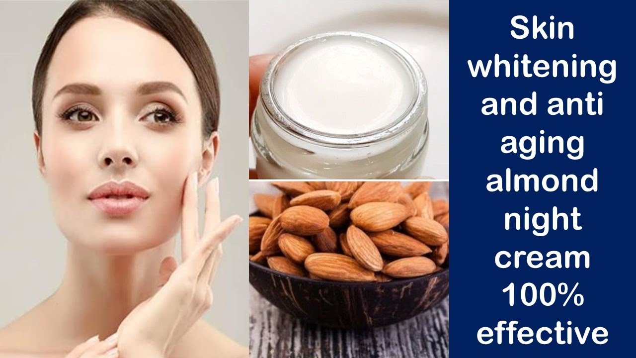 Almond cream for skin whitening/benefit of almond cream for face/Almond ...