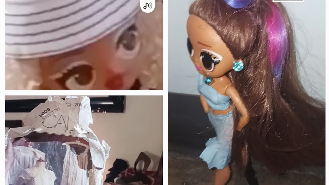 DYI OMG DOLL Couture "SHE SASSY" @asktheconcretecountess - YouTube