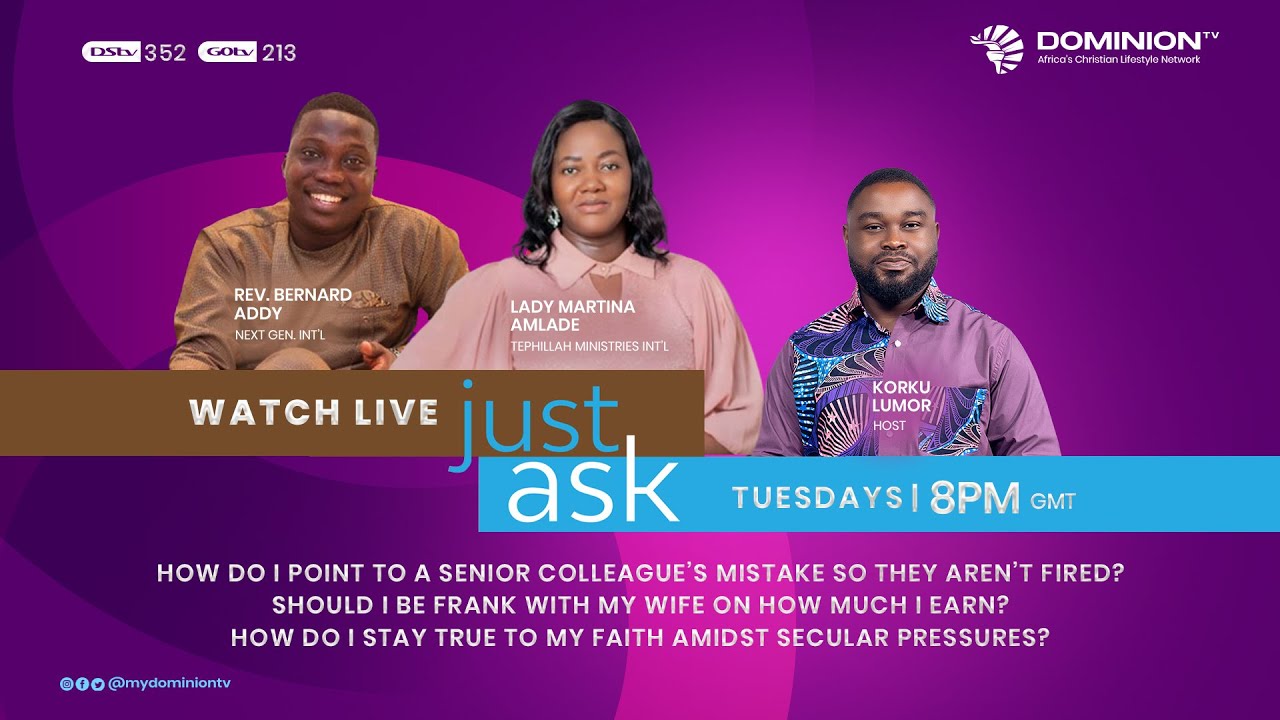 Just Ask Live - Unwavering Belief | Financial Transparency | - YouTube