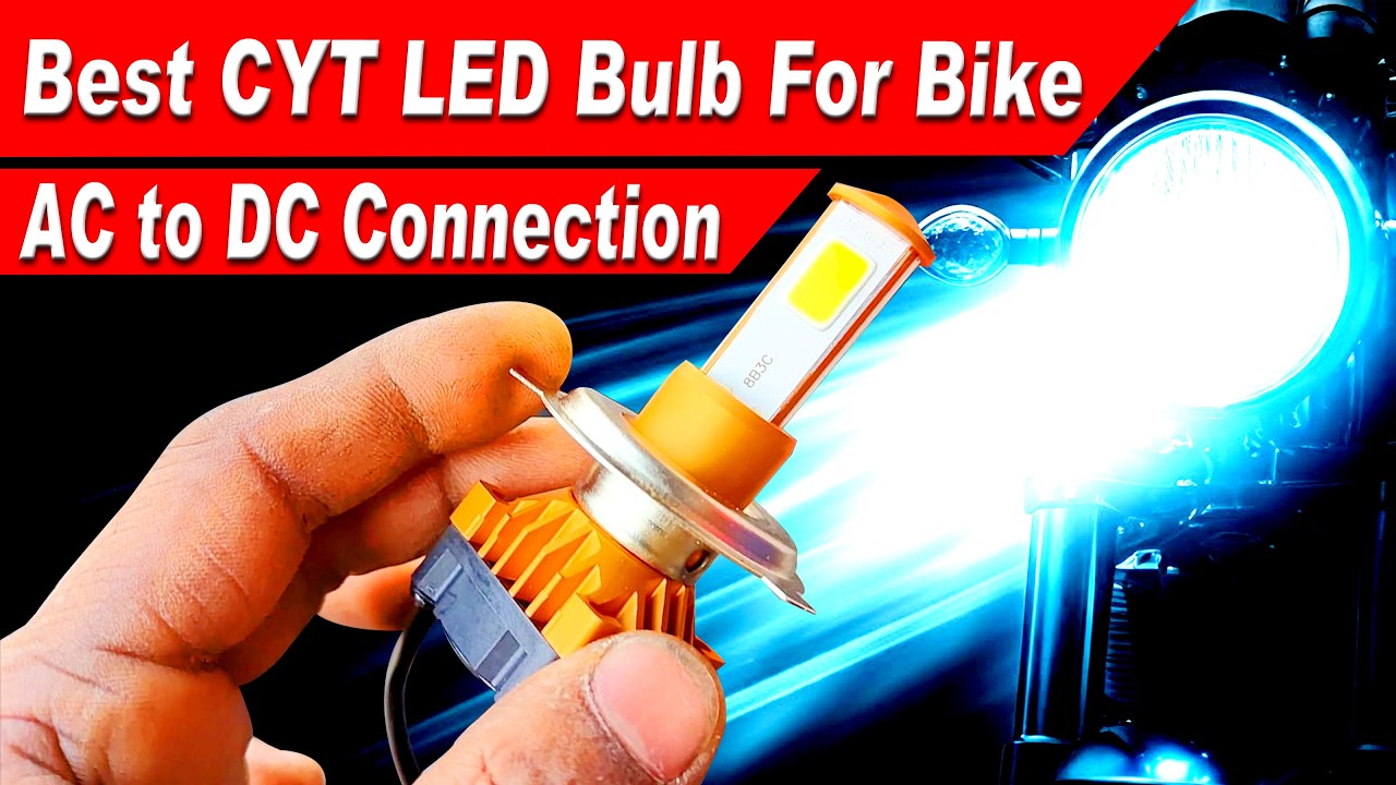 CYT LED Bulb Installation SECRETS You Never Knew! | Splendor best led ...