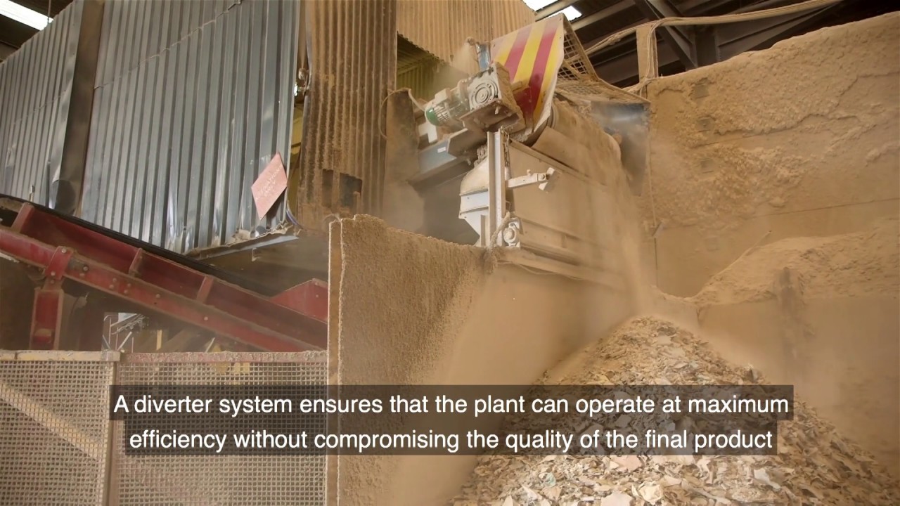 Plasterboard recycling - YouTube