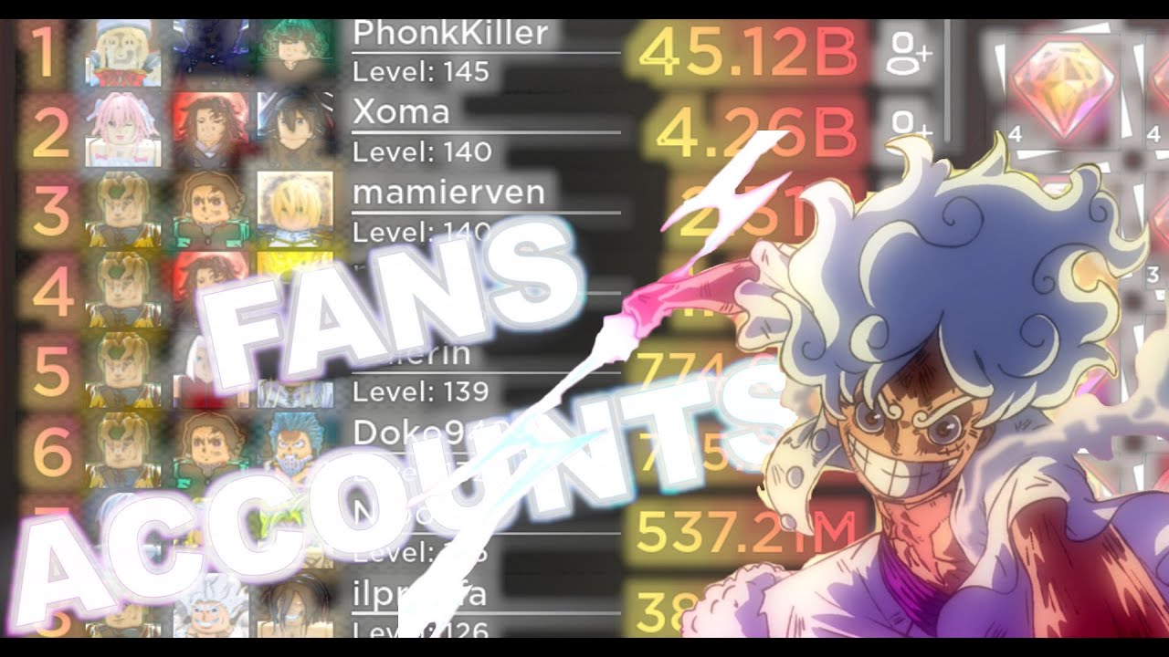 PLAYING ON FANS ACCOUNTS IN ANIME DIMENSIONS #17 - YouTube