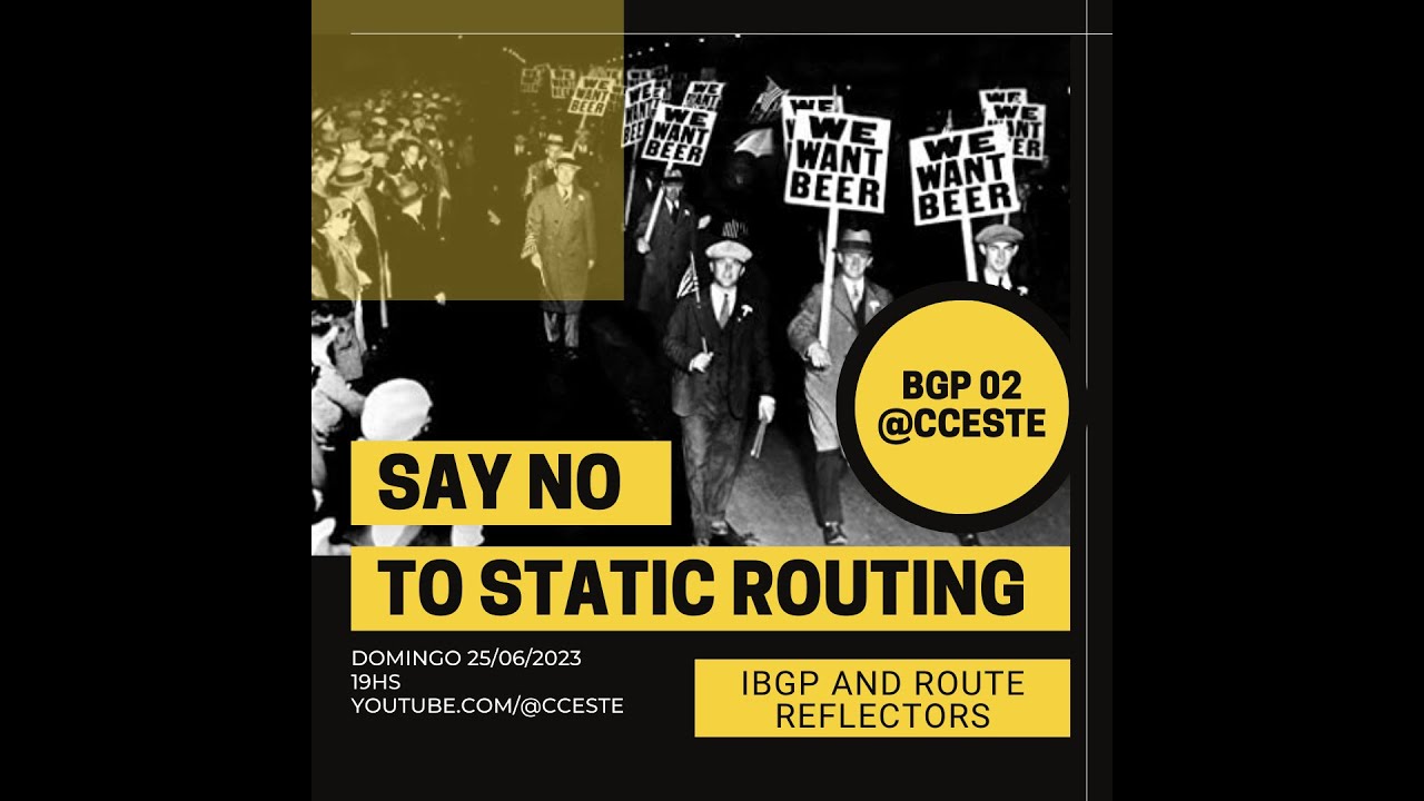 Introducción al protocolo BGP 02 - iBGP y Route Reflectors - YouTube