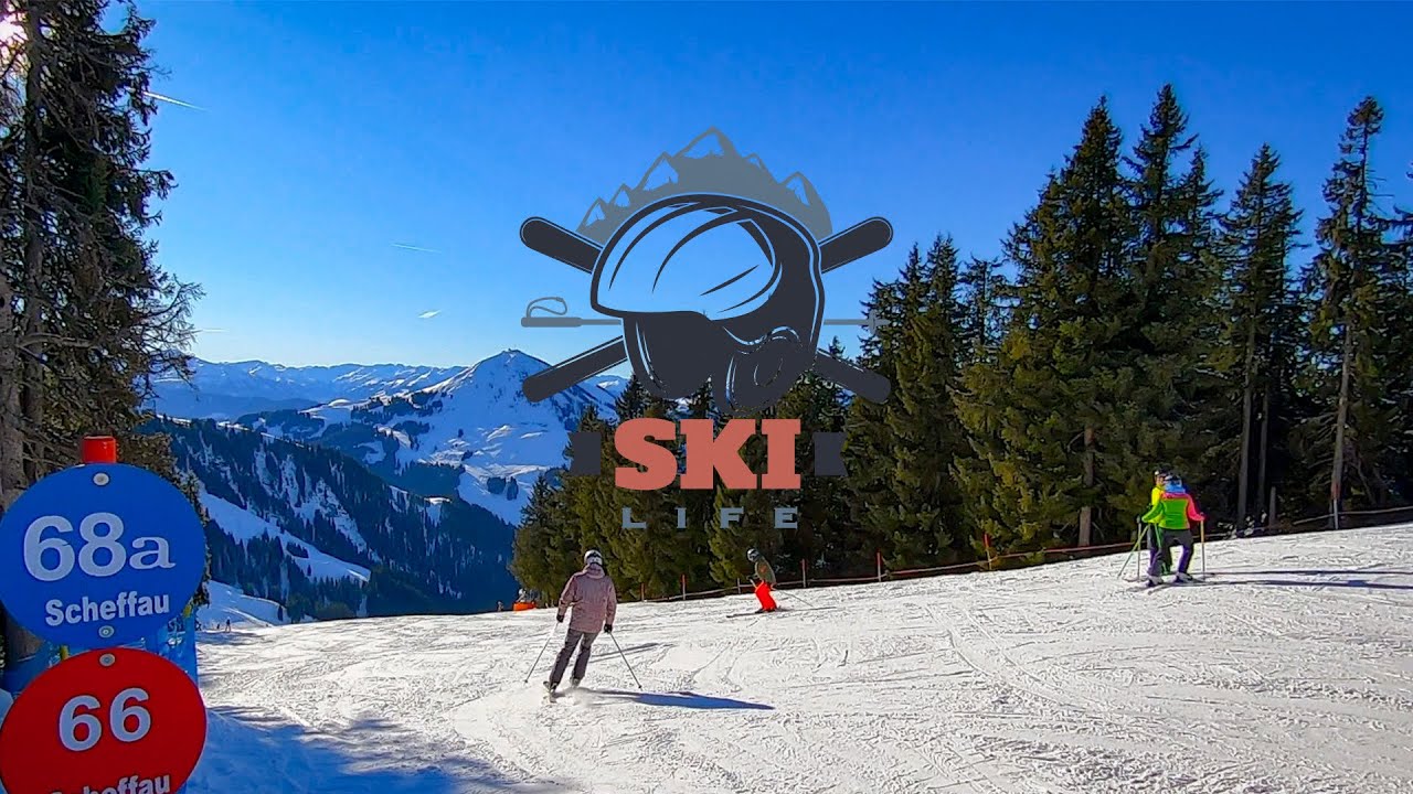 SkiWelt- 68a Blue Run, Scheffau, Austria - Skiing - YouTube