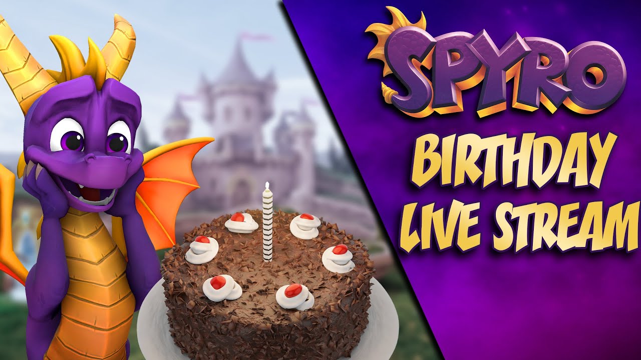 Spyro 4 is my Birthday Wish - Spyro Reignited BIRTHDAY STREAM - YouTube