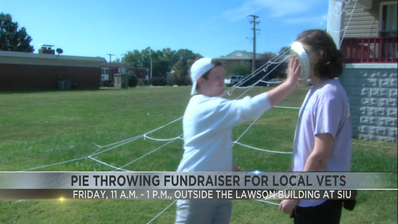 Pie throwing fundraiser to be held at SIU - YouTube