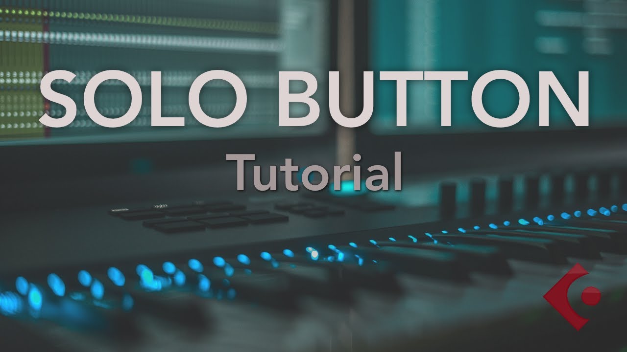 CUBASE TUTORIALS - SOLO BUTTON (ENGLISH) - YouTube