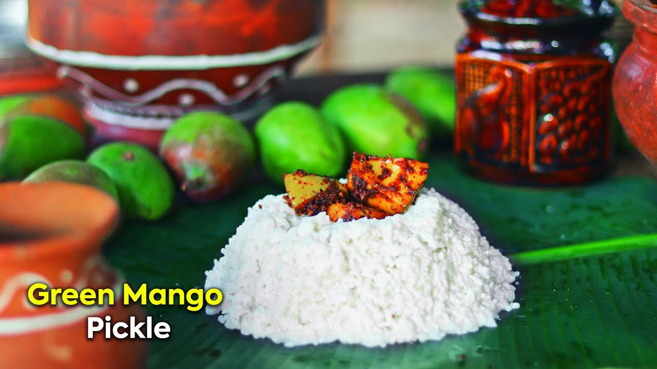Kaccha Mango Pickle Recipe | Gaanv Ka Swad - YouTube