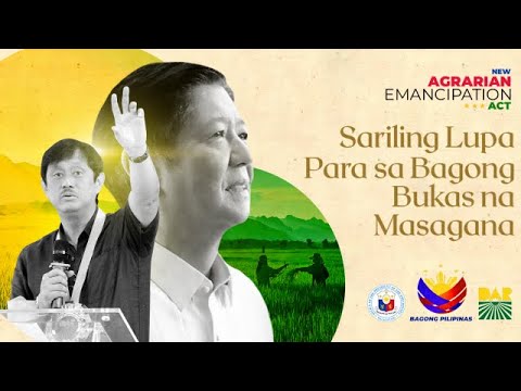 Sariling Lupa Para Sa Bagong Bukas Na Masagana - YouTube