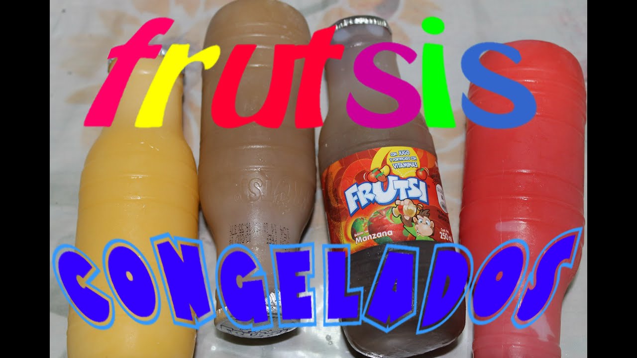 Como hacer Frutsis congelados - YouTube