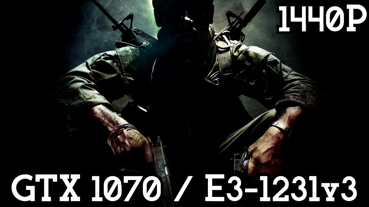 COD Black Ops: GTX 1070 | Ultra - 1440P | FRAME-RATE TEST - YouTube