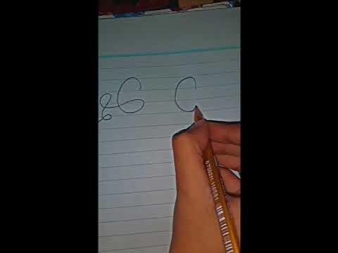 How to write C In difrent styles #new way#easy #learn new designs # ...