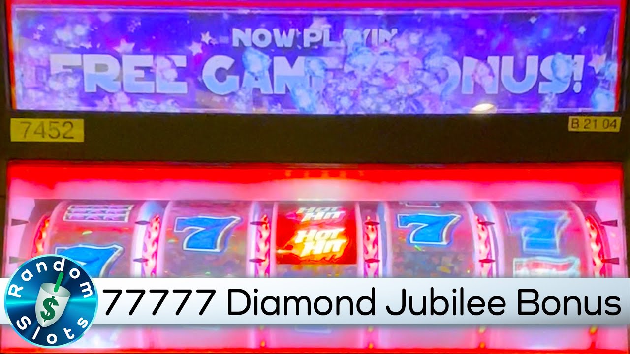77777 Diamond Jubilee Slot Machine Bonus - YouTube