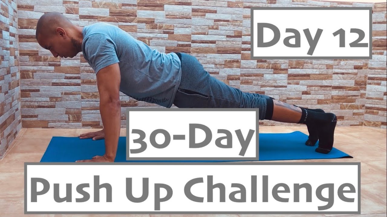 30-Day Push Up Challenge for Beginners - Day 12 (PT James 3️⃣0️⃣-Day ...