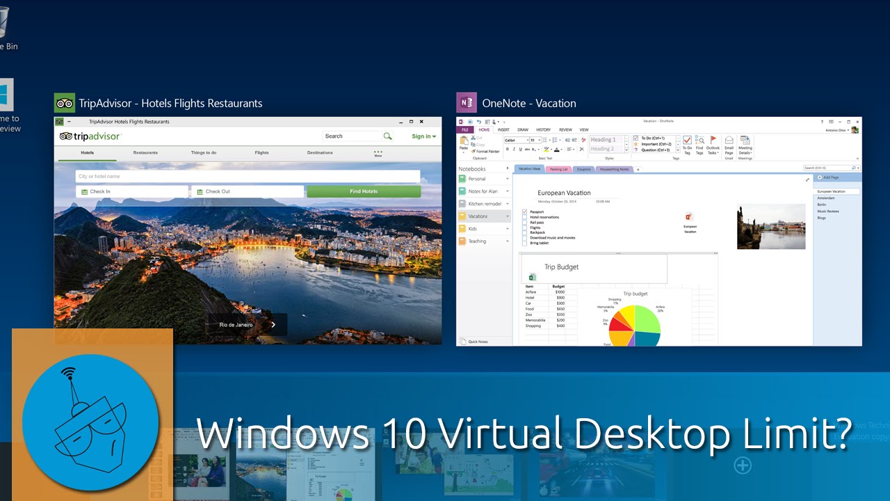Windows 10 Virtual Desktop Limitation! - YouTube