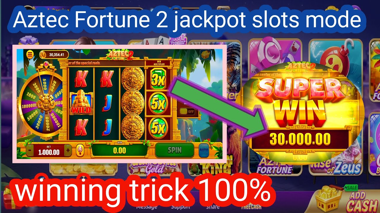 Aztec Fortune 2 jackpot slots mode winning trick & tricks poker Ganga ...