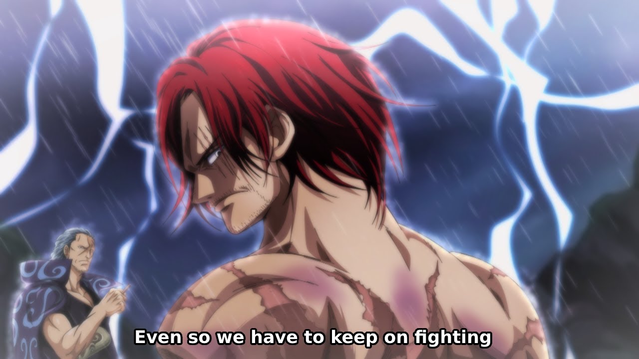 Shanks Reveals All of His Scars to His Crewmates - One Piece - YouTube