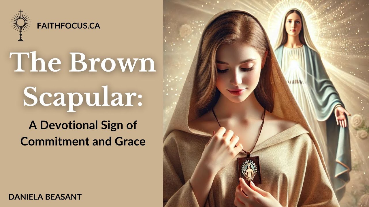 The Brown Scapular: A Devotional Sign of Commitment and Grace - YouTube