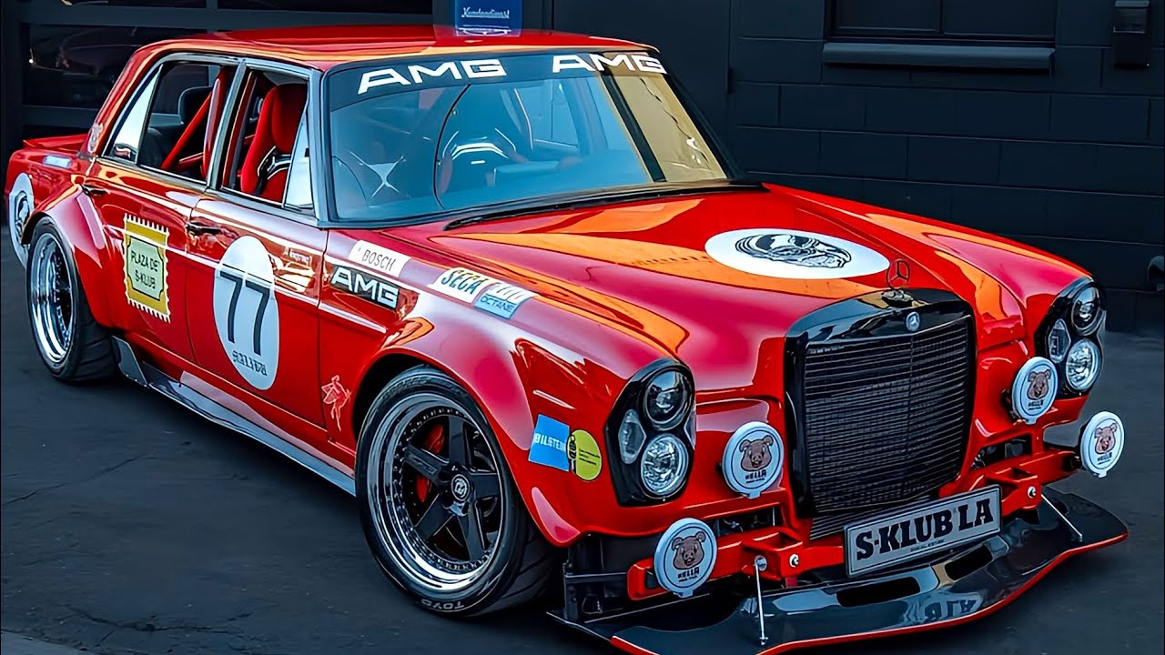 Mercedes Benz C63s Red Pig by S Klub La | Classic Car | Custom Build ...