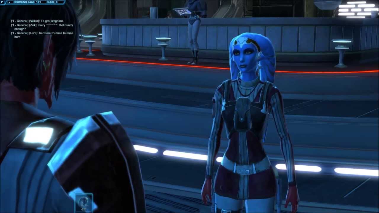 SWTOR -- Sith Warrior story part 3 Poor Vette - YouTube