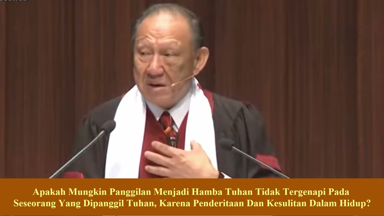Tanya Jawab Pdt Stephen Tong Youtube