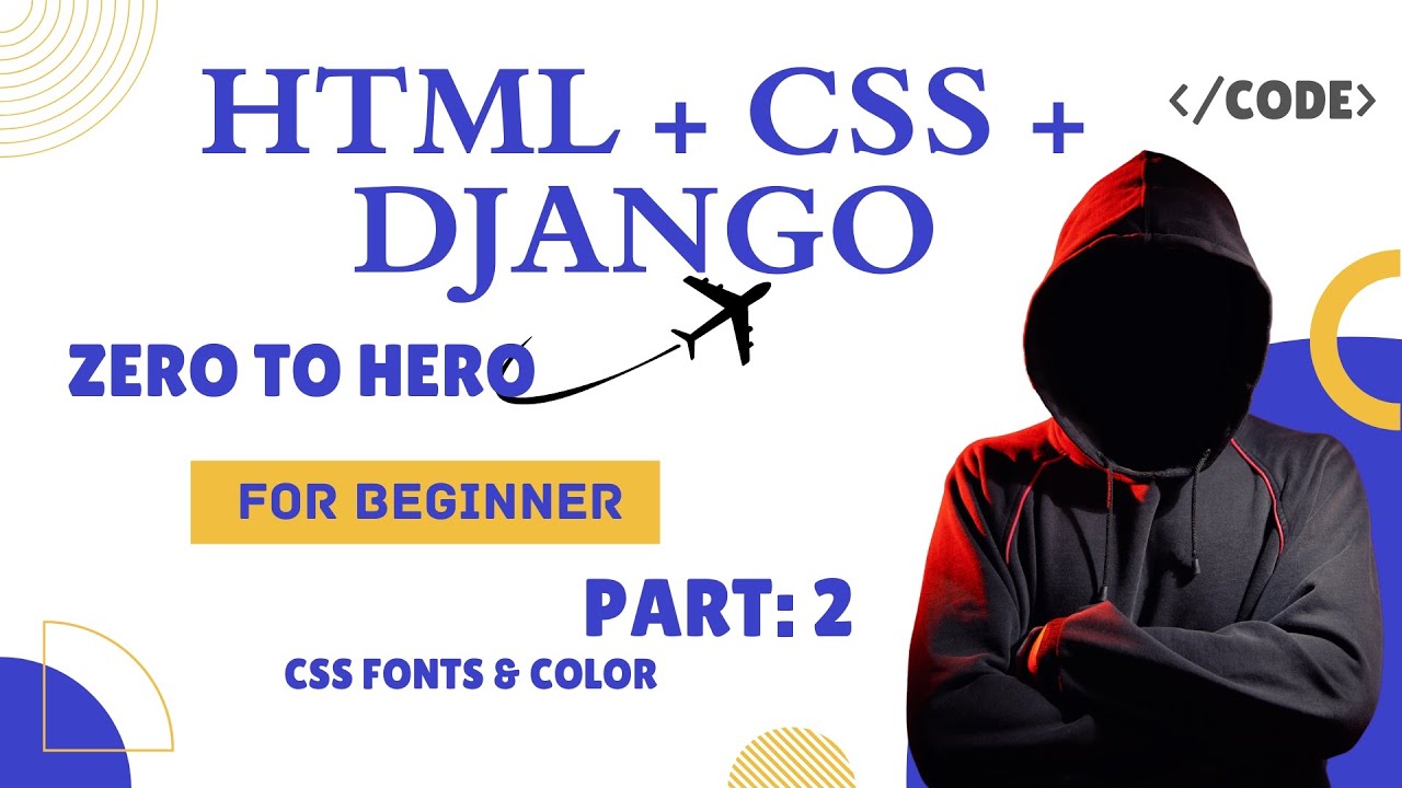 HTML/CSS & Django | Web Development Part - 9 - YouTube