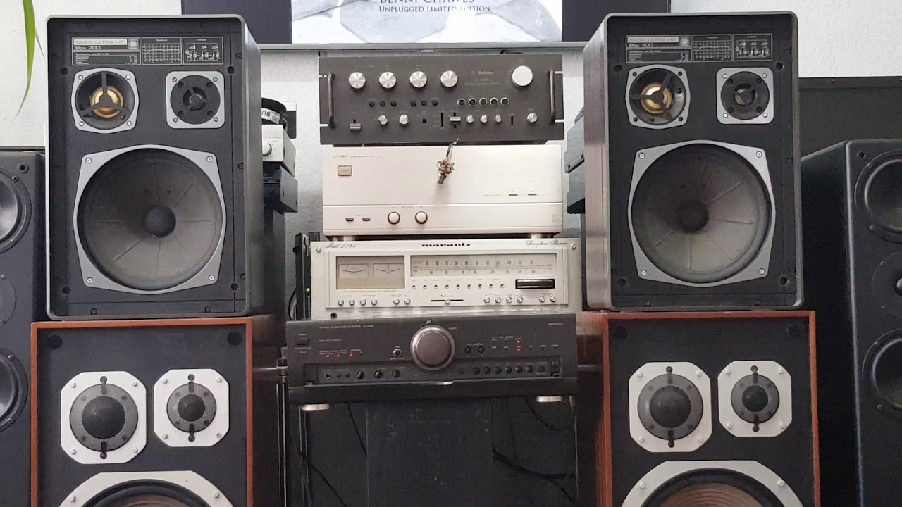 Saba ultra hifi box 700 & Technics su a900 test - YouTube