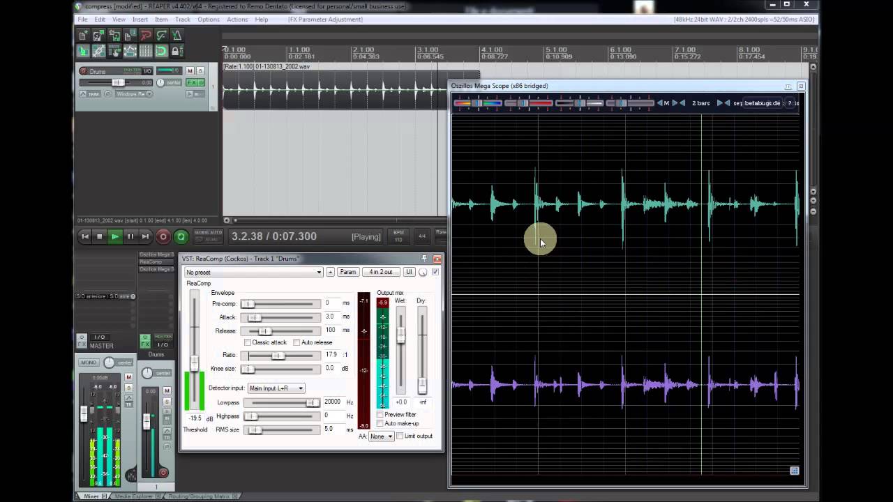 IMPMOOC - W4 - Compression - ReaComp - YouTube