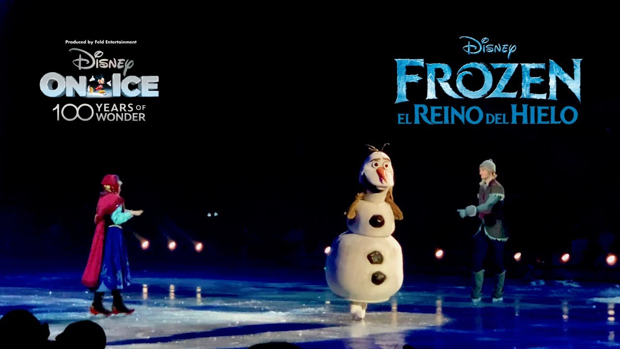 DISNEY ON ICE – 100 Años de Emoción - “Frozen” + final ~ Madrid 2024 - YouTube