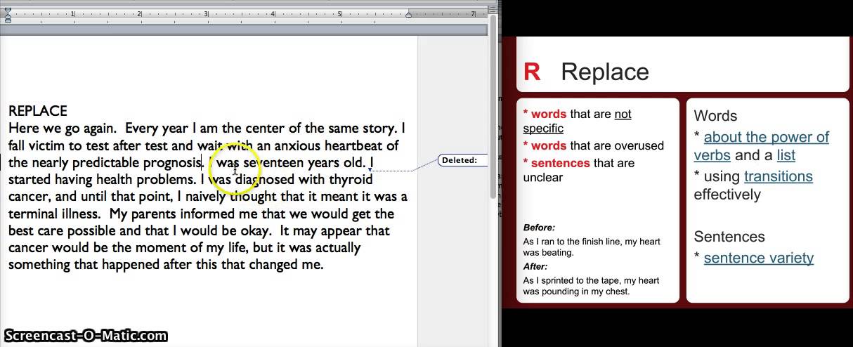 Revision RADaR Replace - YouTube