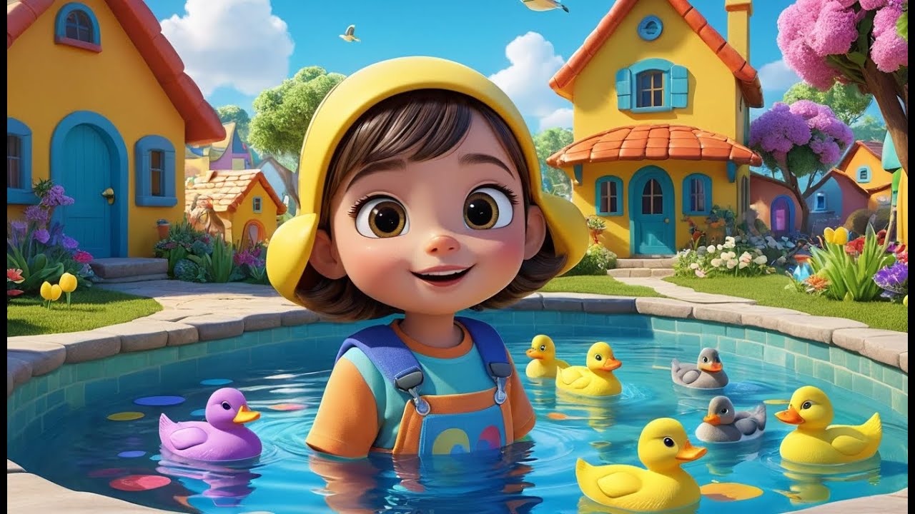 Quacky Ducks and Swishy Fish | Fun Animal Nursery Rhyme for Kids ...