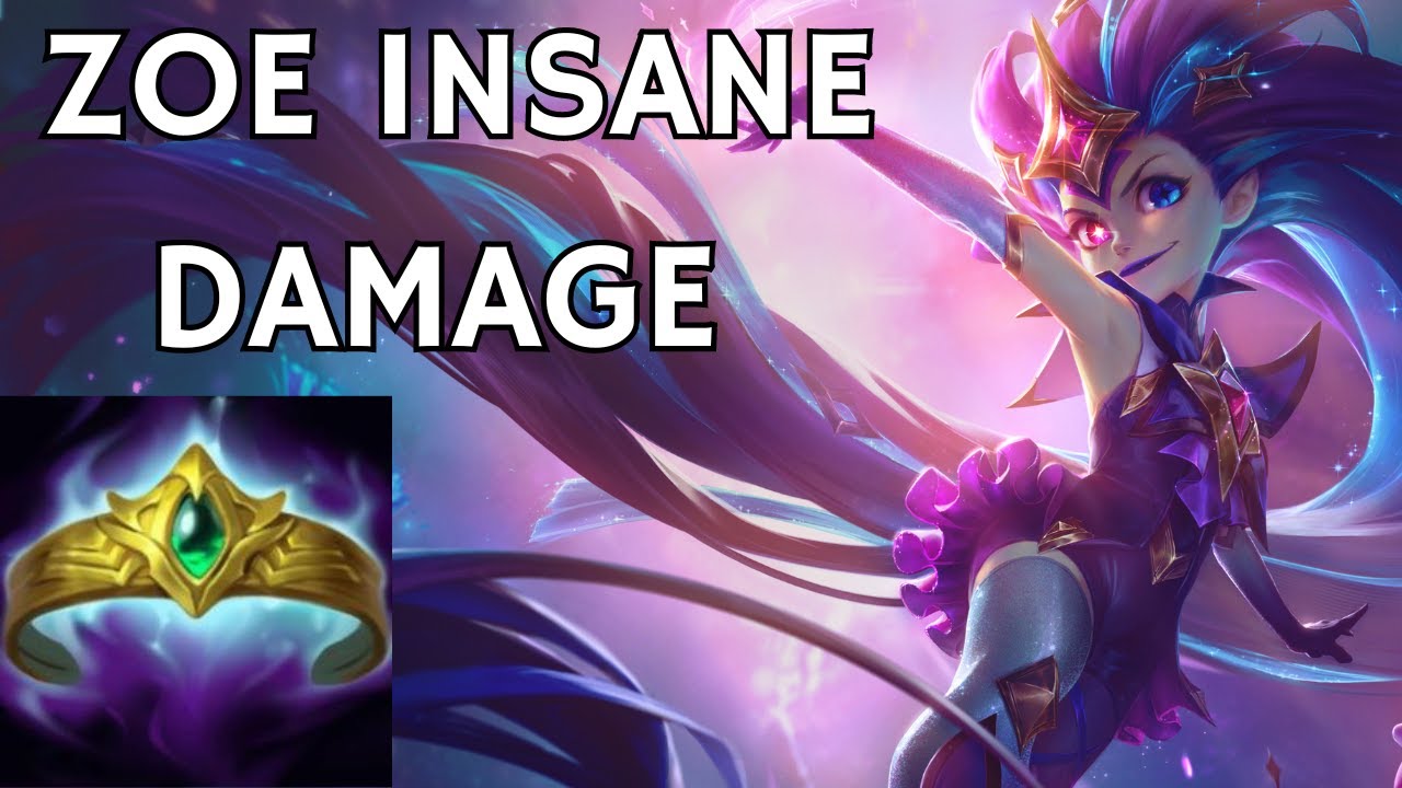INSANE ZOE DAMAGE BEST BUILD - YouTube