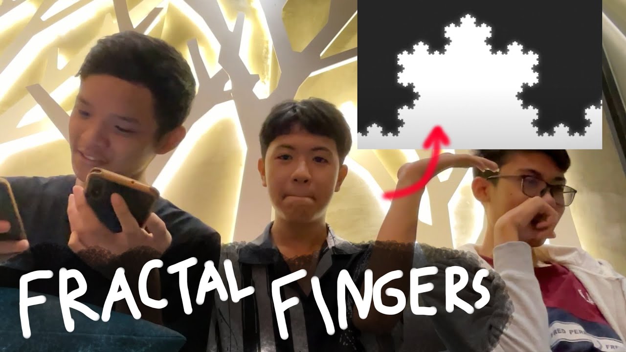 How to ปรากฎการณ์ Fractal (Fractal Fingers) - YouTube