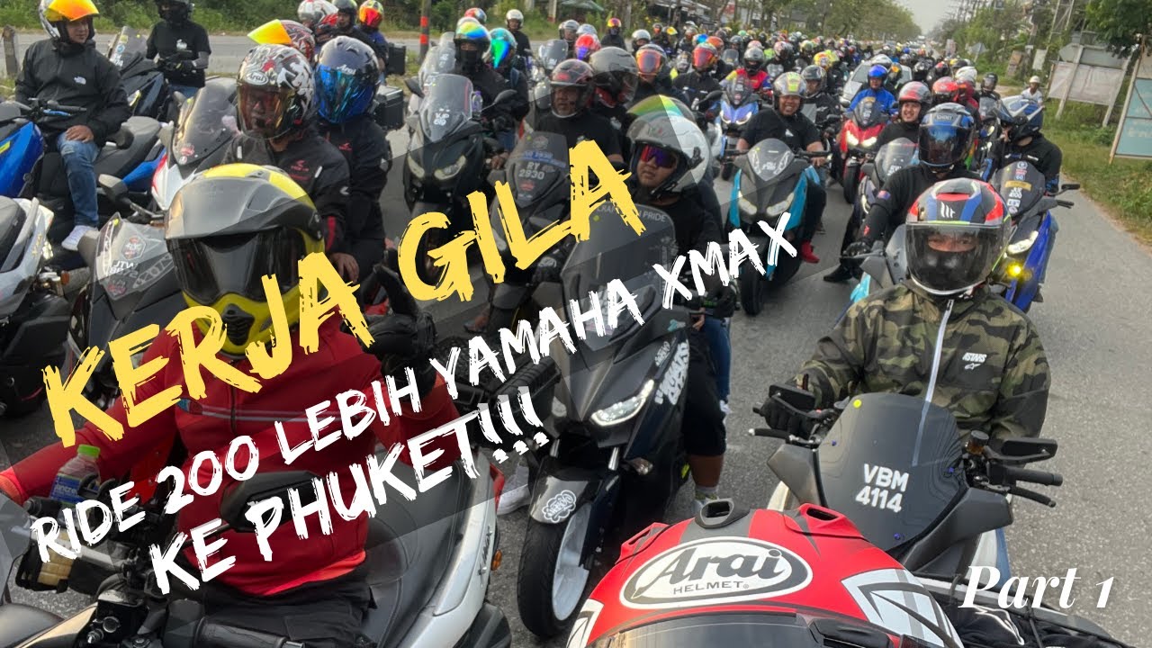 XOCM PHUKET TRI NATION MEGA RIDE 2023 Part 1 - YouTube