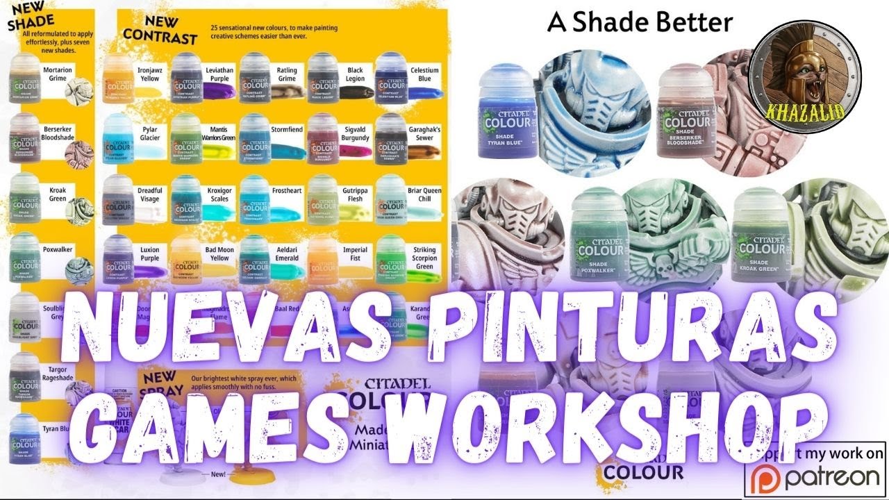 🔥TODAS las PINTURAS NUEVAS de CITADEL¿NUEVA ERA DE PINTURAS CITADEL ...