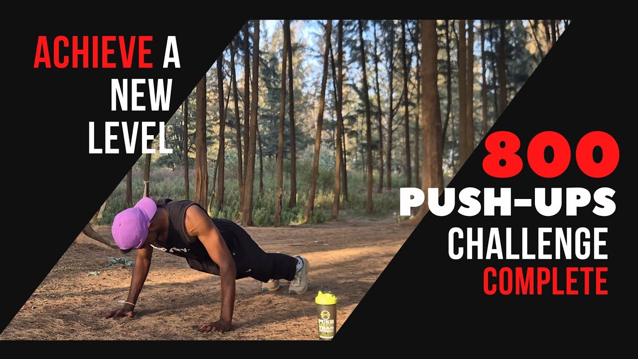 800 push-ups challenge complete - YouTube