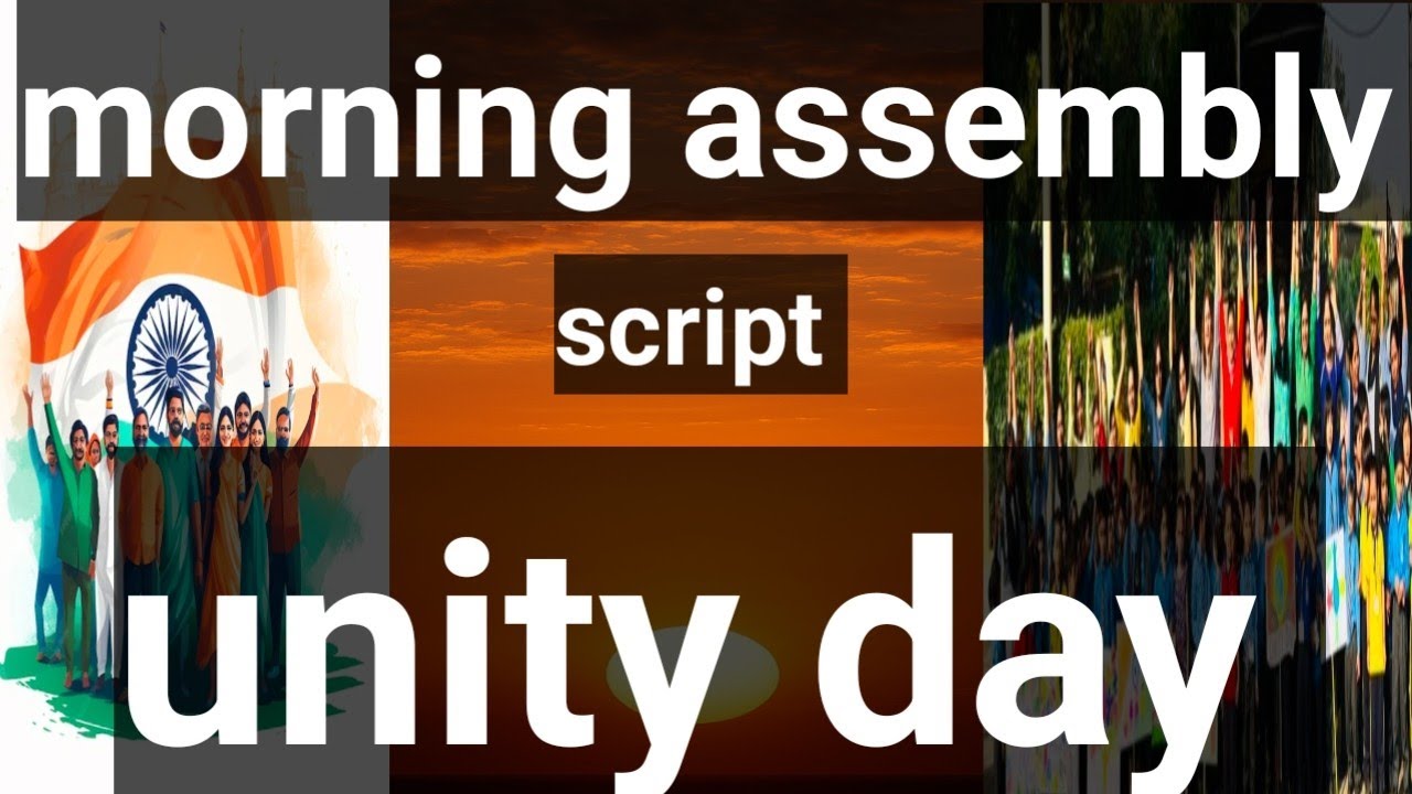 Script for School Morning assembly - YouTube