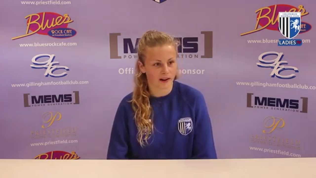 INTERVIEW: Georgia Reece post Tottenham defeat - YouTube