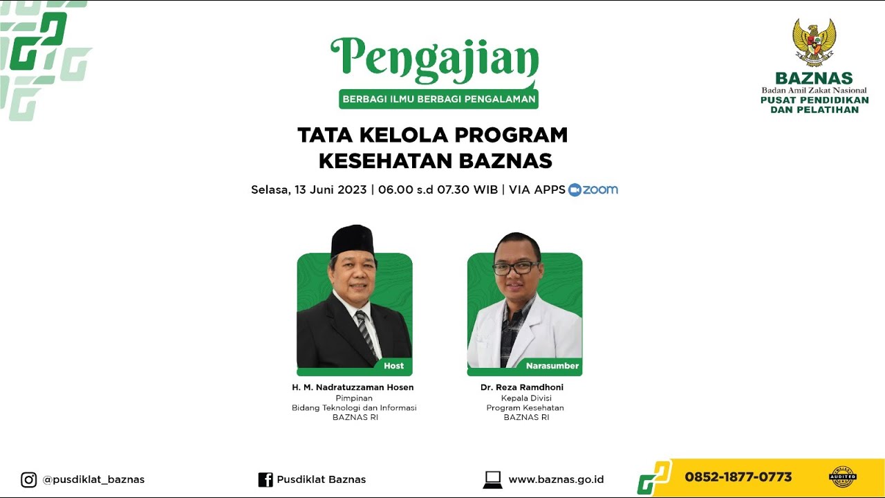 TATA KELOLA PROGRAM KESEHATAN BAZNAS - YouTube