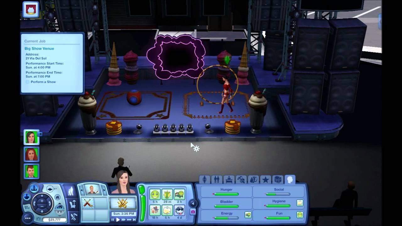 Let's Play: The Sims 3 Showtime - (Part 18) - I'm So Goofy w ...