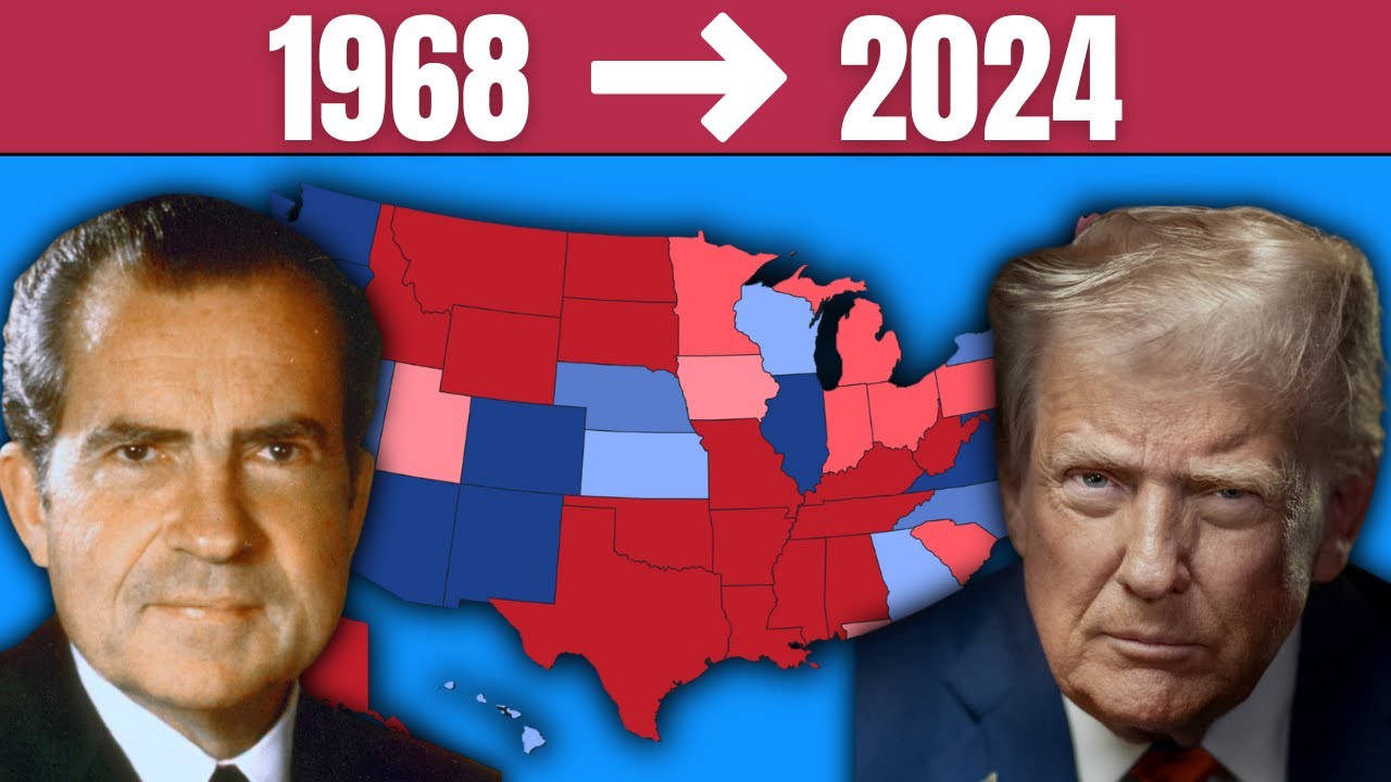 Political Shifts | President | 1968 - 2024 - YouTube