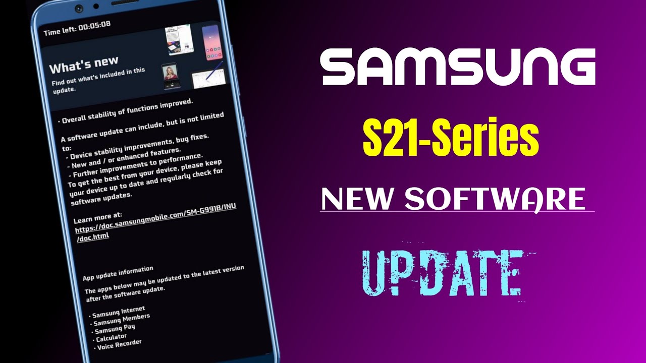 Samsung Galaxy S21 New Software Update | January Security Update - YouTube