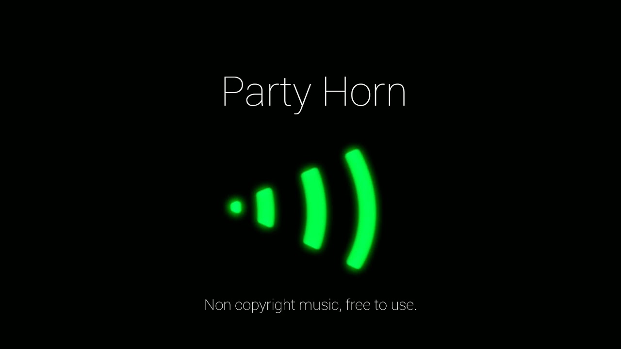Vlog sounds | Party Horn sound effects - YouTube