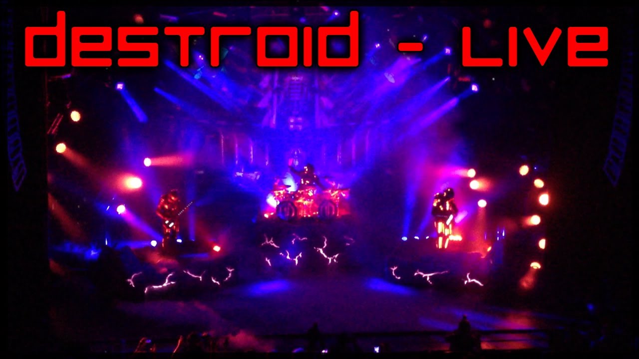 Destroid Live - Debut Concert - San Francisco - YouTube