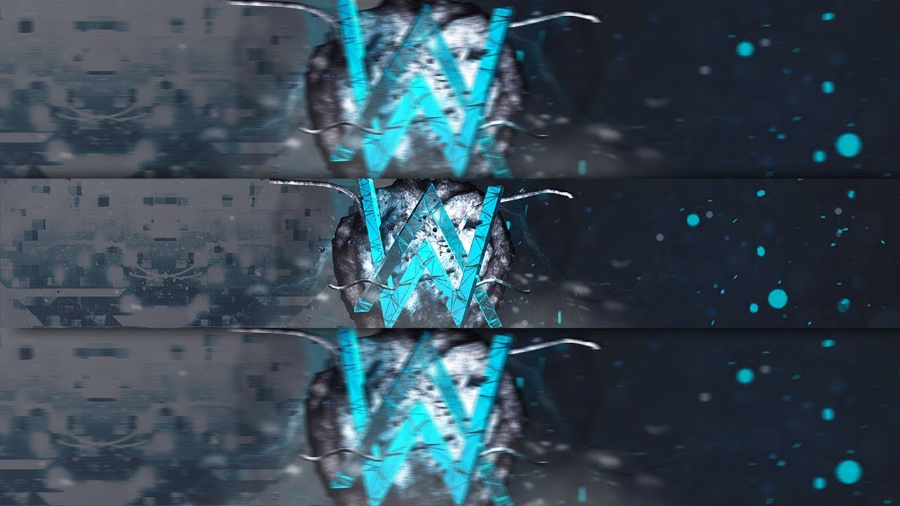 Alan Walker Banner Speed art / Cinema 4D & Photoshop - YouTube