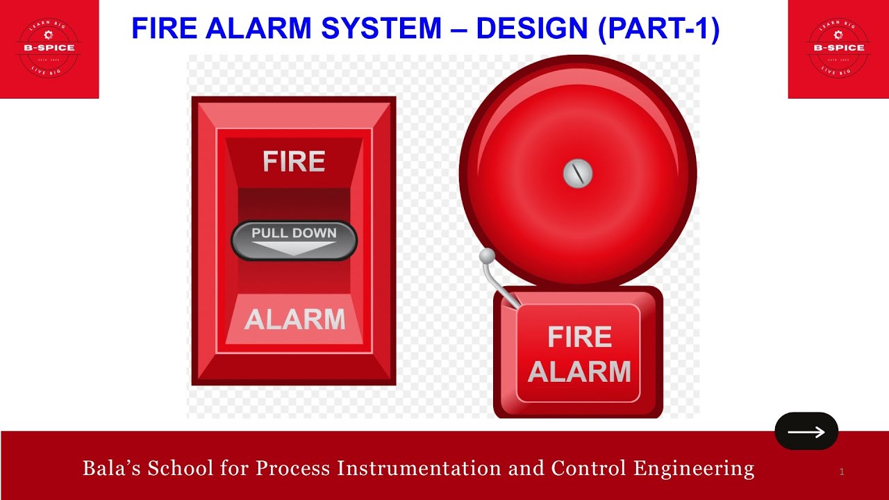 FIRE ALARM SYSTEM - DESIGN (PART-1) - YouTube