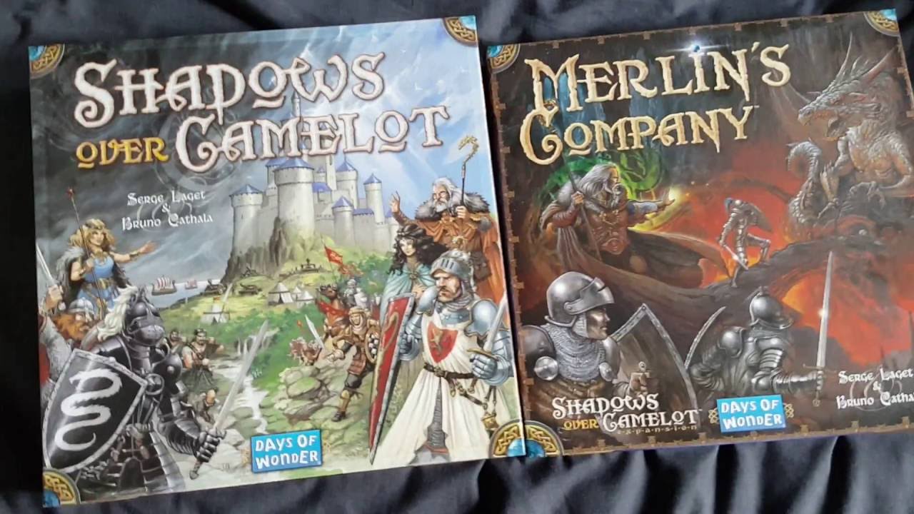 Shadows over Camelot+expansion unboxing - YouTube