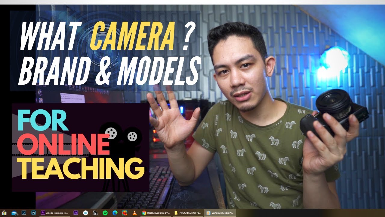 What is the BEST camera for ONLINE Teaching? Brand and models - YouTube