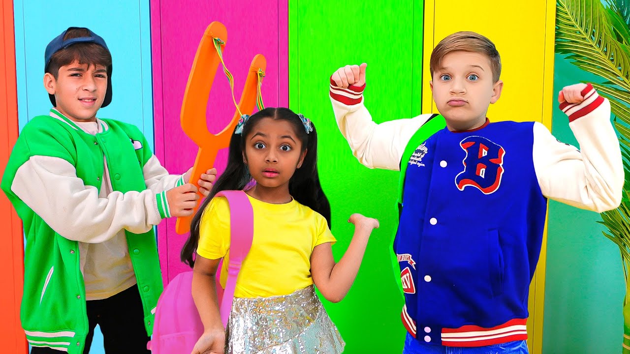 School Stories for Kids with Roma and Friends - YouTube